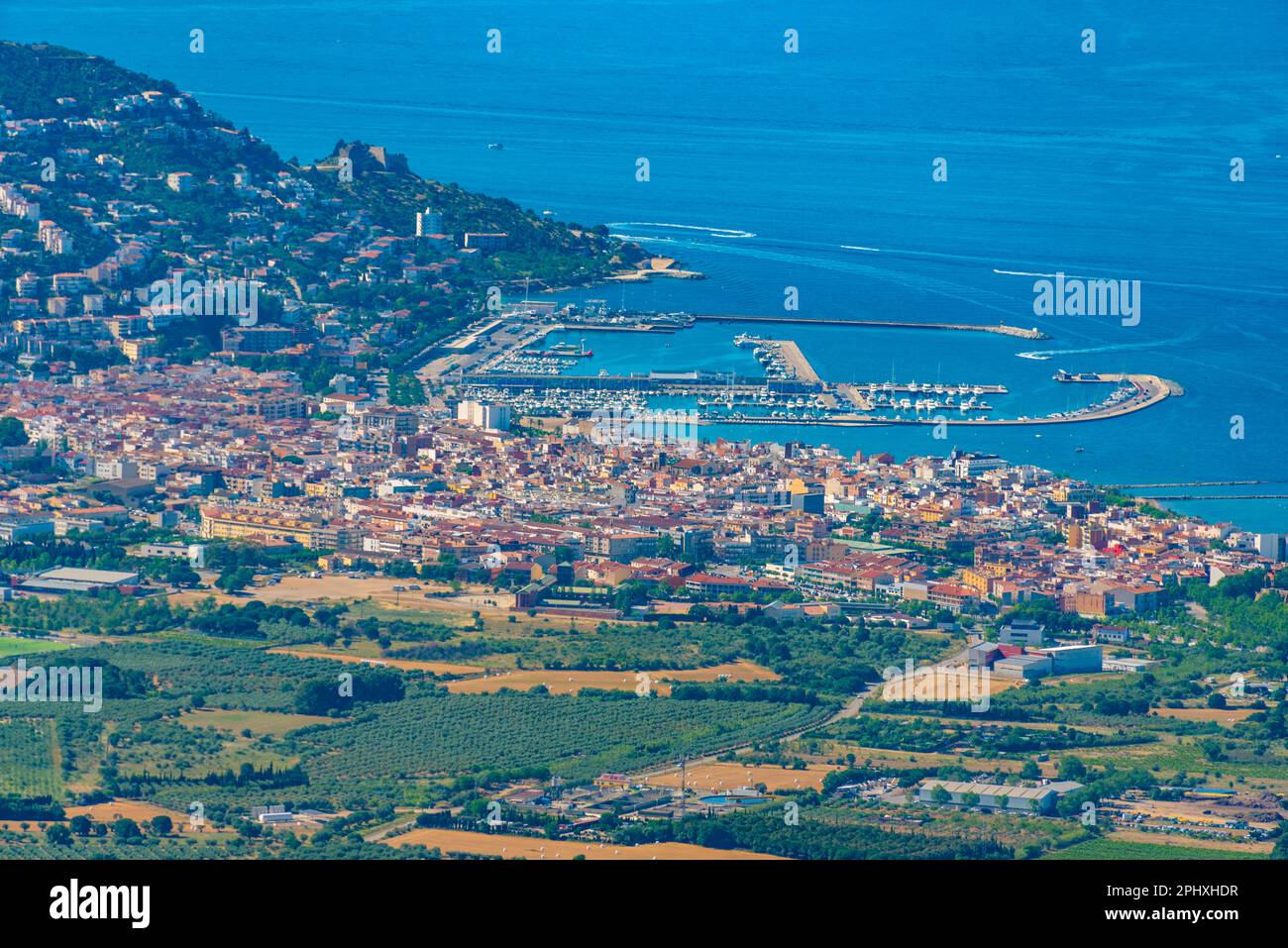 Coastal view roses in spain hi-res stock photography and images - Alamy
