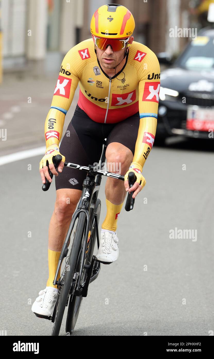 Norwegian Alexander Kristoff of Uno-X pictured in action during the men ...