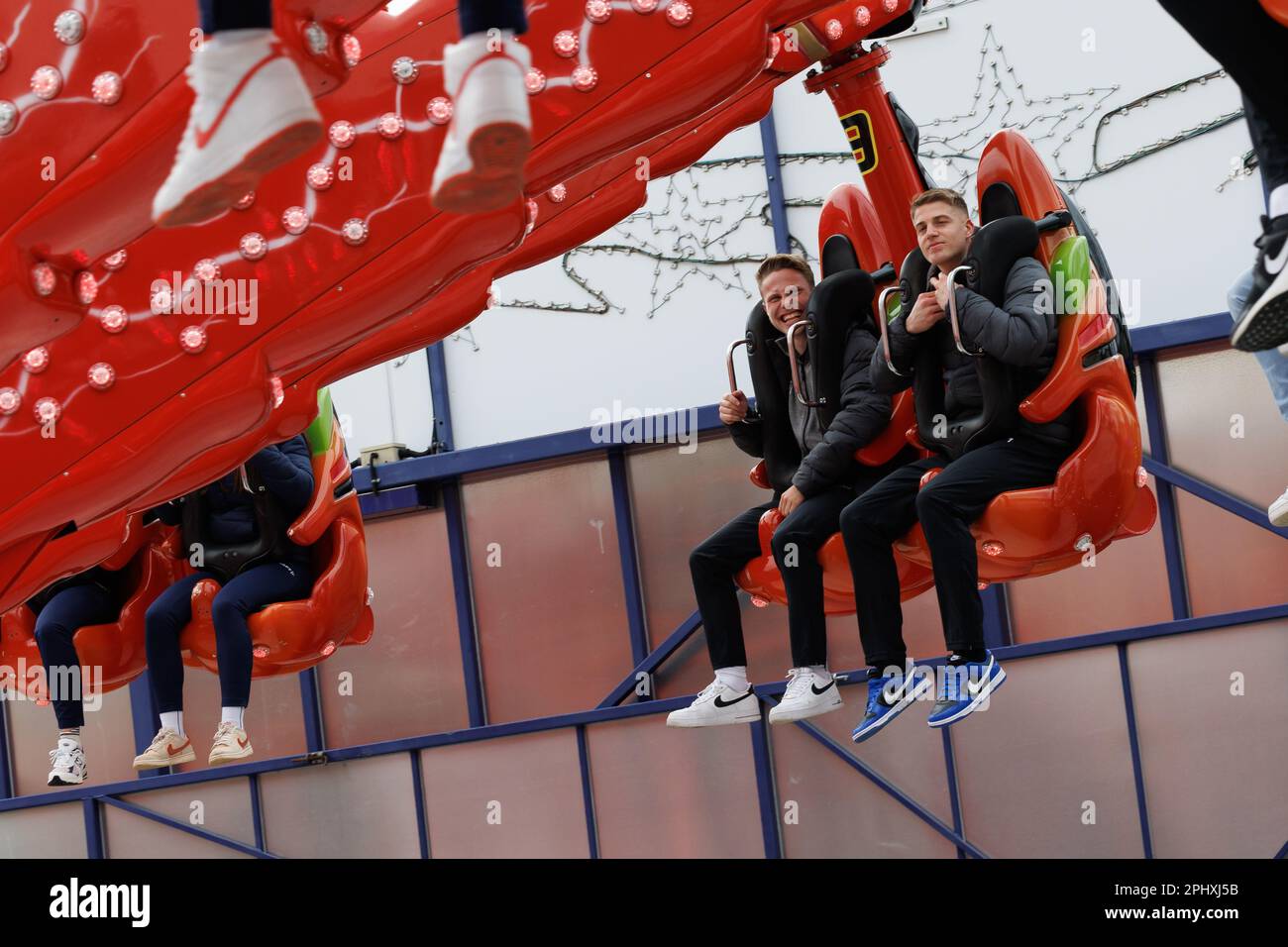 Gent, Belgium. 29th Mar, 2023. Gent's Matisse Samoise and Gent's ...