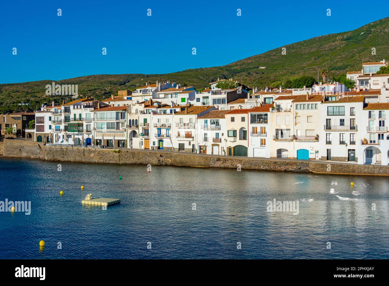 Panorama view of Spanish village Cadaques Stock Photo - Alamy