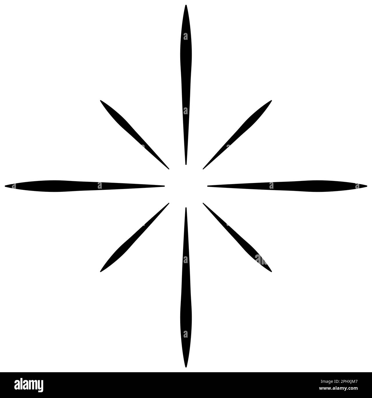 Star icon burst, twinkle glow spark, light glitter magic bright Stock ...