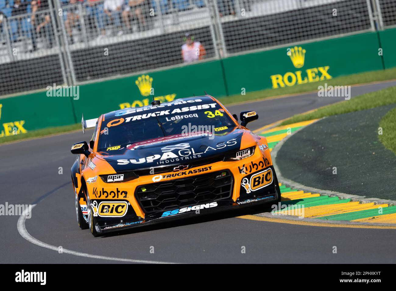 Melbourne, Australia, 30 March, 2023. Jack Le Brocq (34) driving for ...