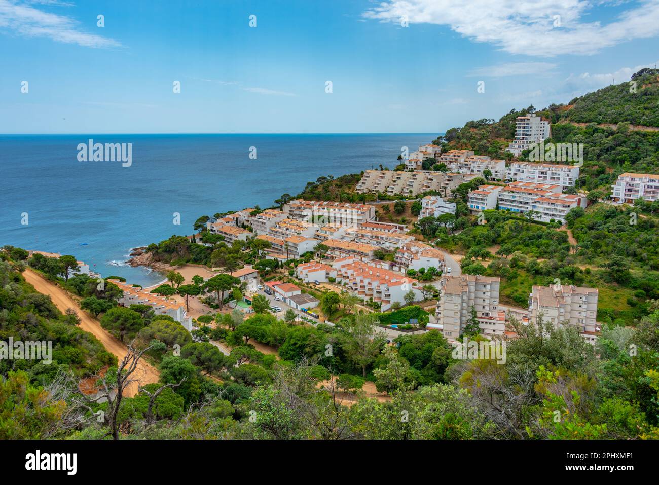 Holiday resort in Salions village in Spain Stock Photo - Alamy