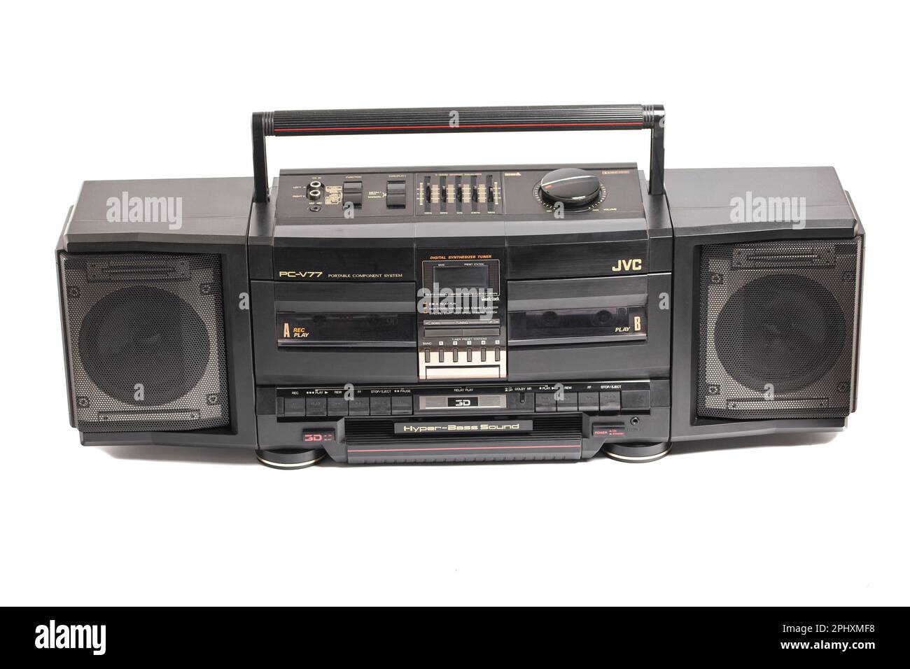 Moscow, Russia, 30 March 2023: JVC PC-V77 Portable system component ...