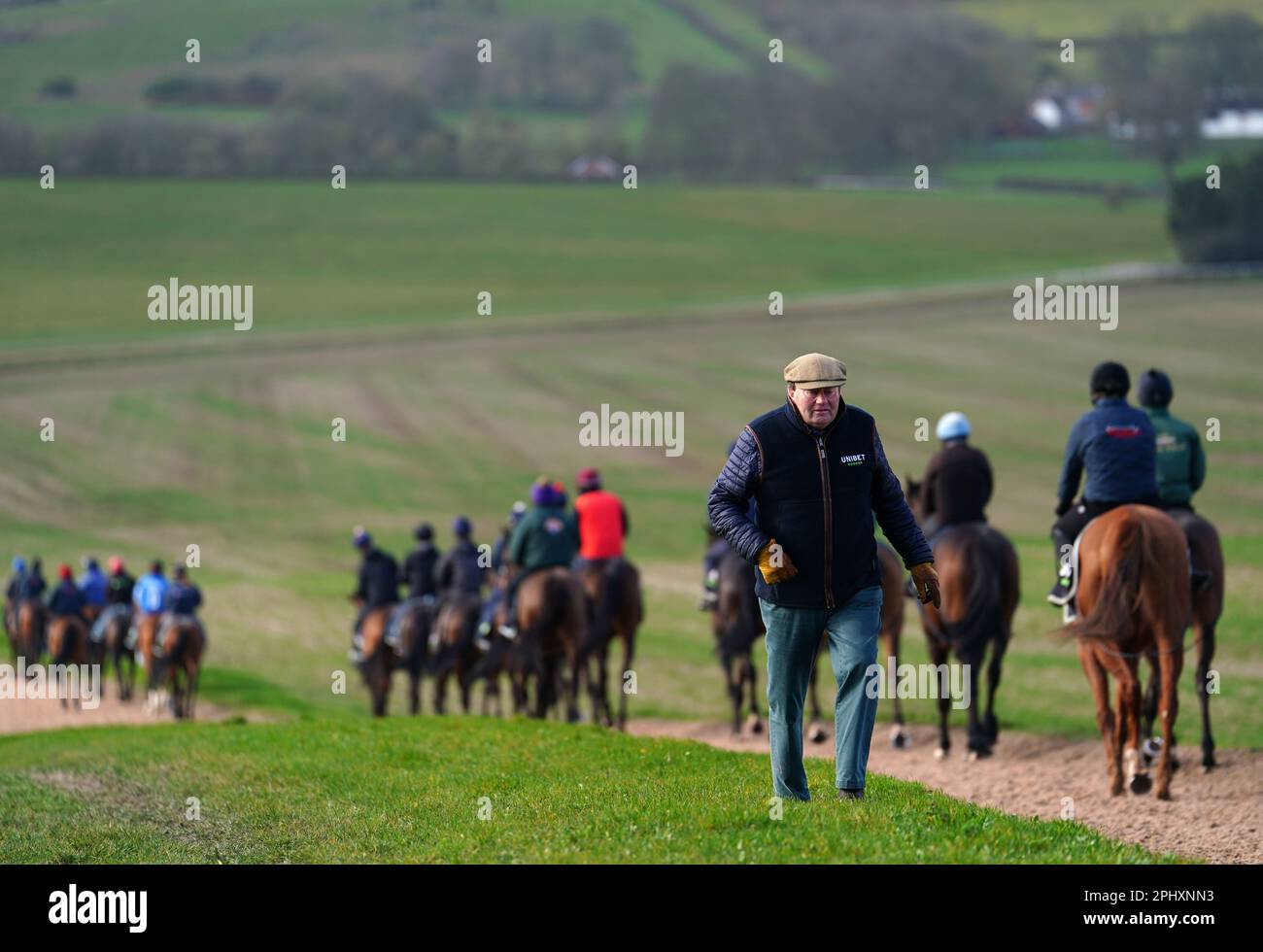 Nicky henderson stable visit seven barrows stables thursday hi-res ...
