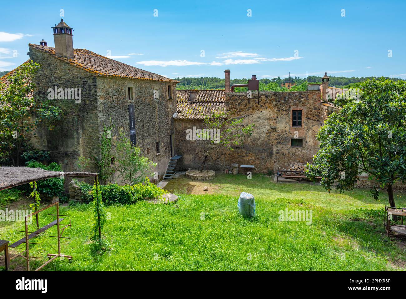 Castell Gala Dali de Pubol in Spain Stock Photo - Alamy