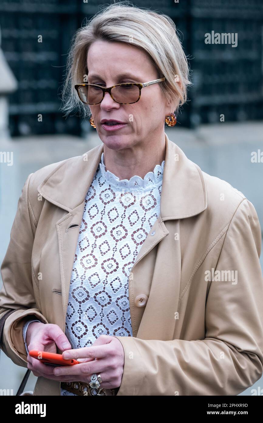 London, UK. 22nd March, 2023. Dame Emma Walmsley, CEO and Board Director of GlaxoSmithKline, is ...