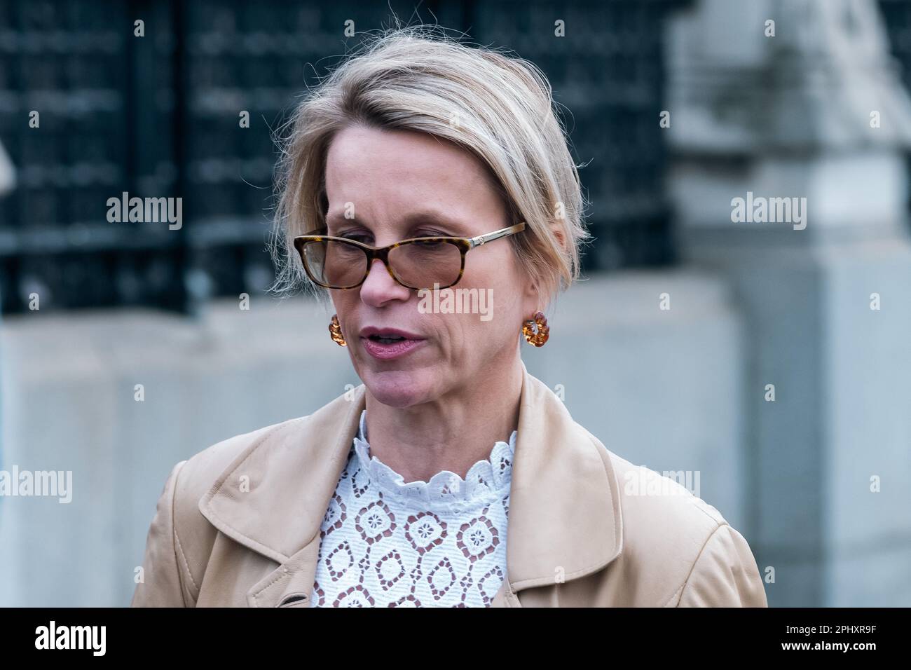 London, UK. 22nd March, 2023. Dame Emma Walmsley, CEO and Board Director of GlaxoSmithKline, is ...