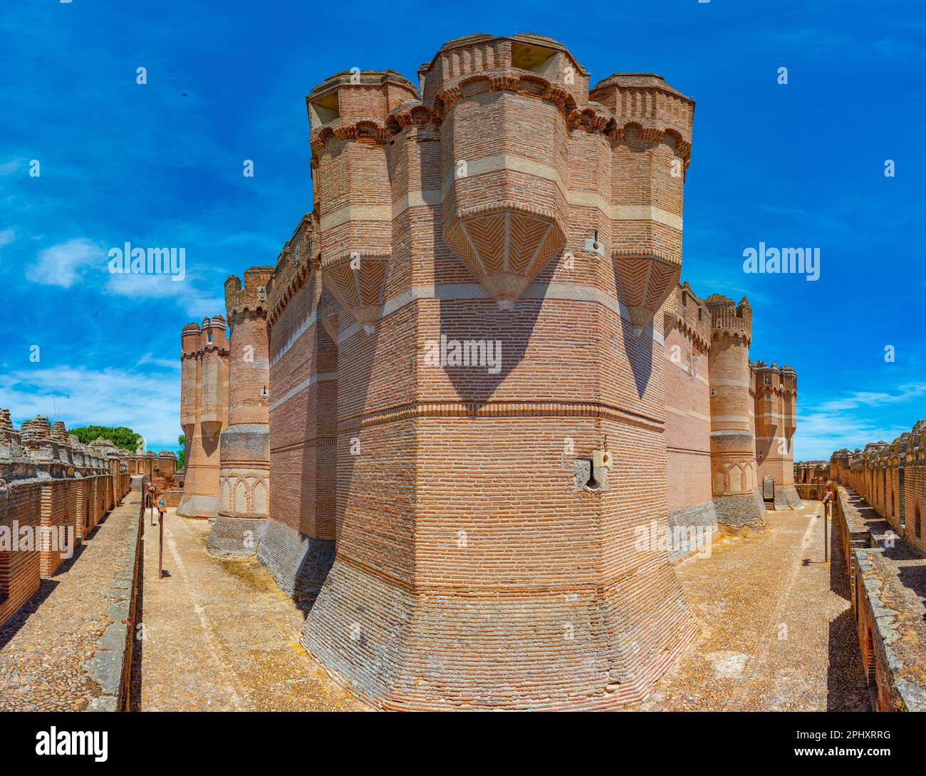 Coca castle castile leon spain hi-res stock photography and images - Alamy