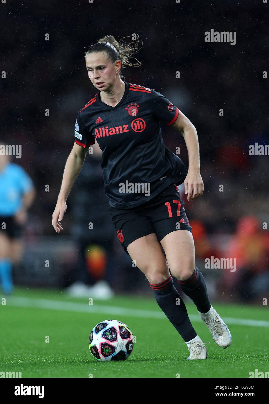 London, UK. 29th Mar, 2023. Klara Buhl of Bayern Munich during the UEFA ...