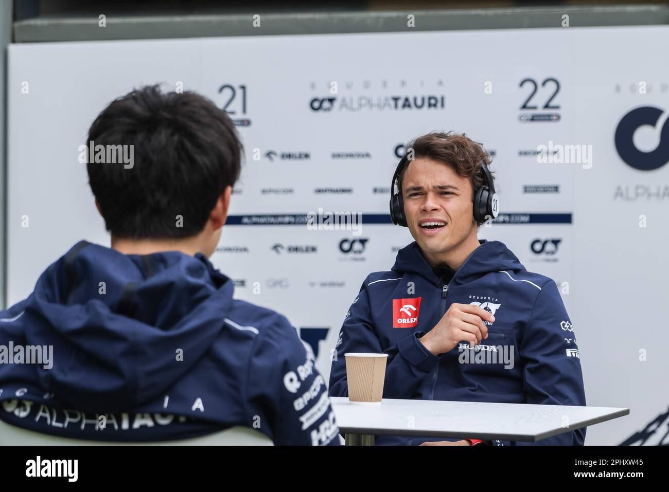 Yuki tsunoda melbourne paddock hi-res stock photography and images - Alamy