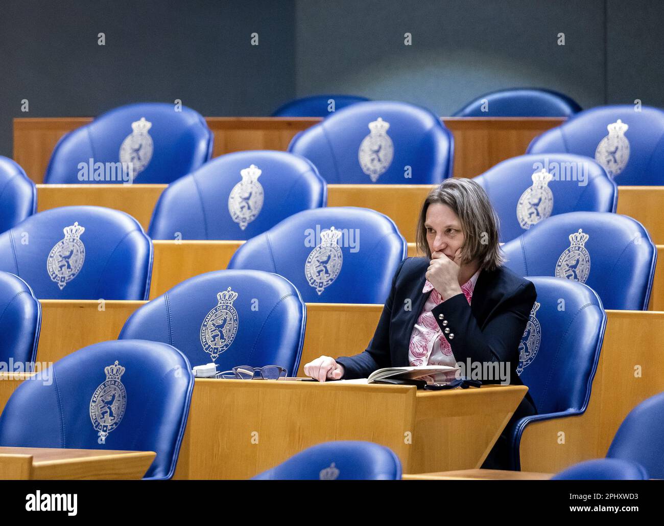THE HAGUE - Laura Bromet (GroenLinks) during a debate in the House of ...