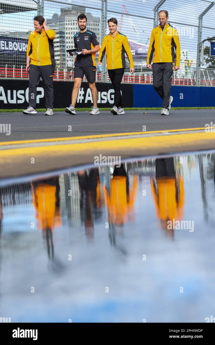 Melbourne, Australia. 29th Mar, 2023. Oscar Piastri of Australia and ...