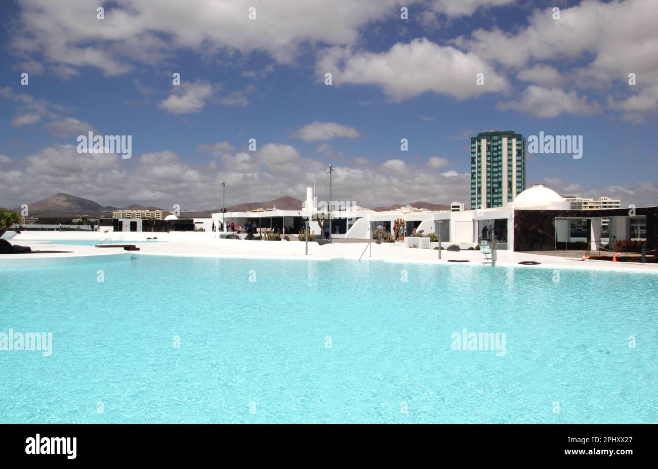 View of Islote de Fermina Arrecife Lanzarote Spain Stock Photo - Alamy