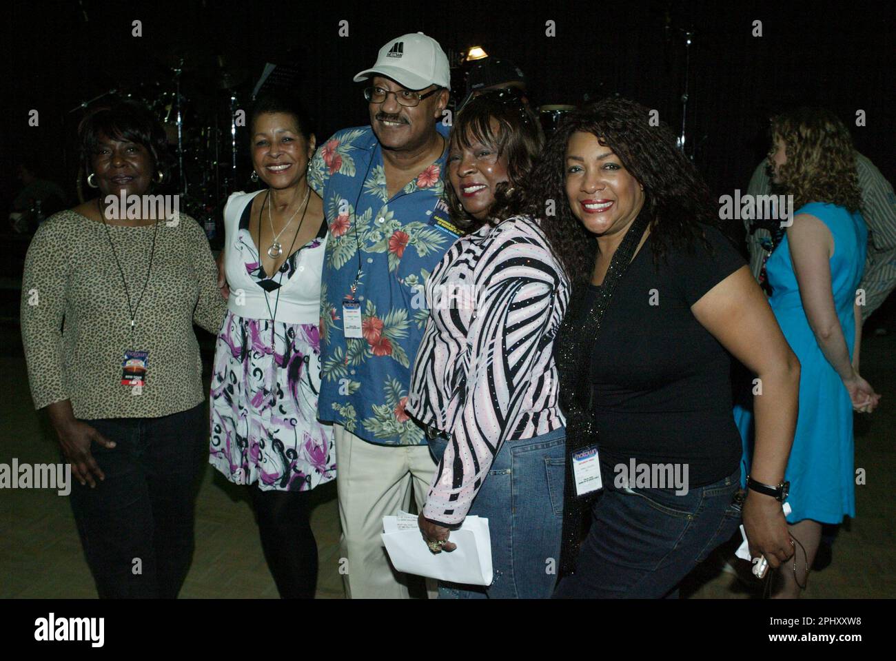 Martha Reeves, Mary Wilson and cast 'The Motown Event' photo-call ...