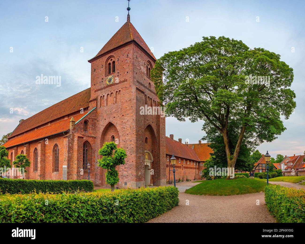 St. Catherine's Priory at Danish town Ribe Stock Photo - Alamy