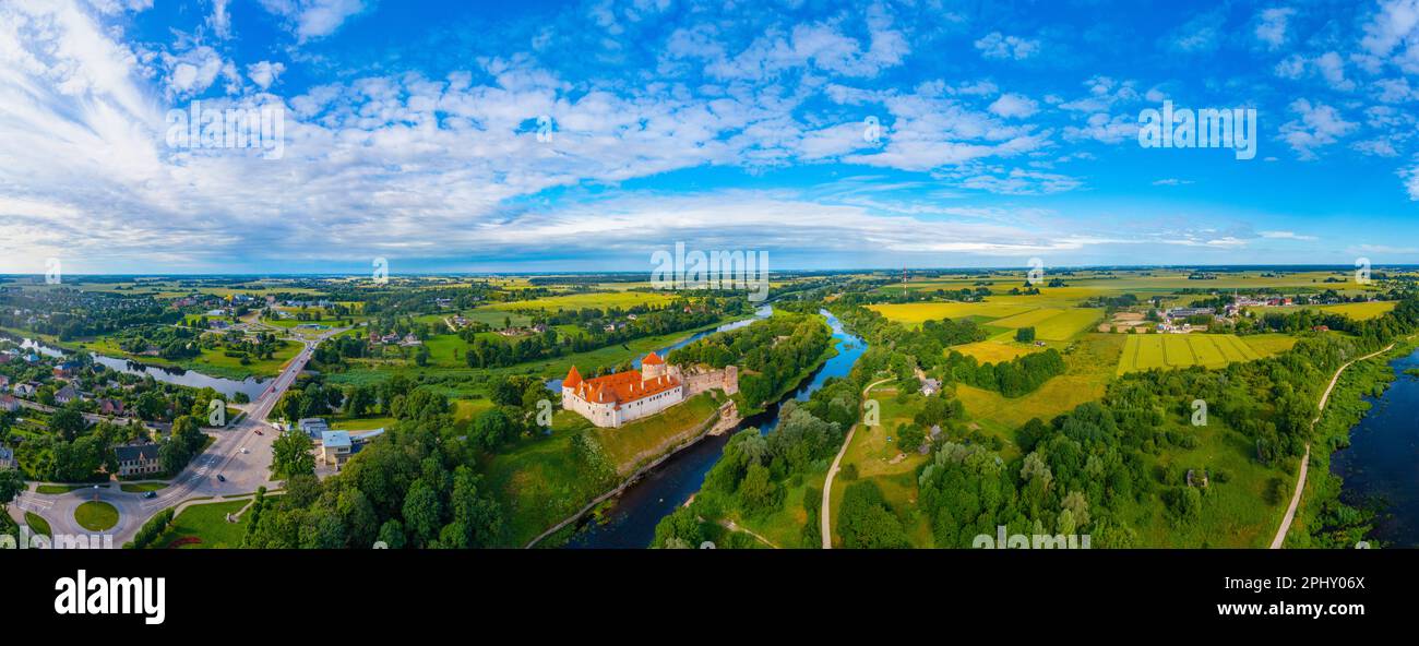 Bauska Castle Museum in Latvia Stock Photo - Alamy