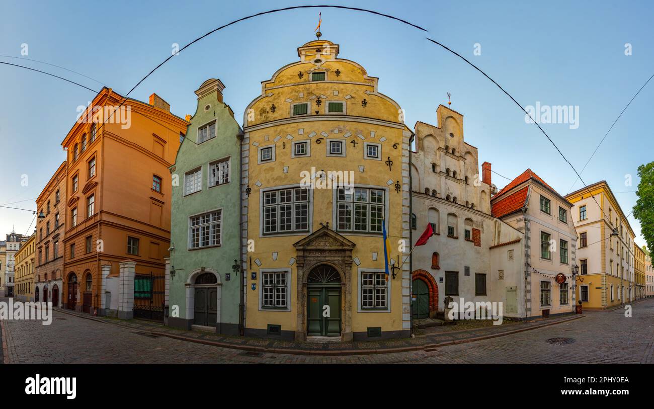 Three brothers - a famous complex of three buildings hosting a museum ...