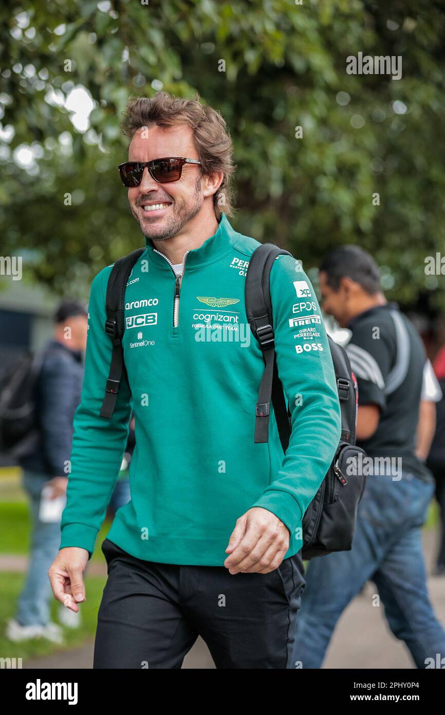 Alonso walking hi-res stock photography and images - Alamy