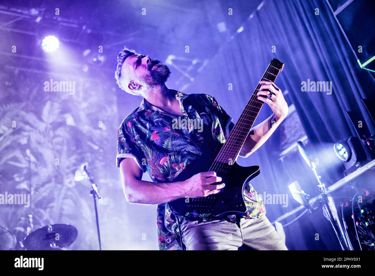 Oslo, Norway. 29th Mar, 2023. The British progressive metal band Haken ...
