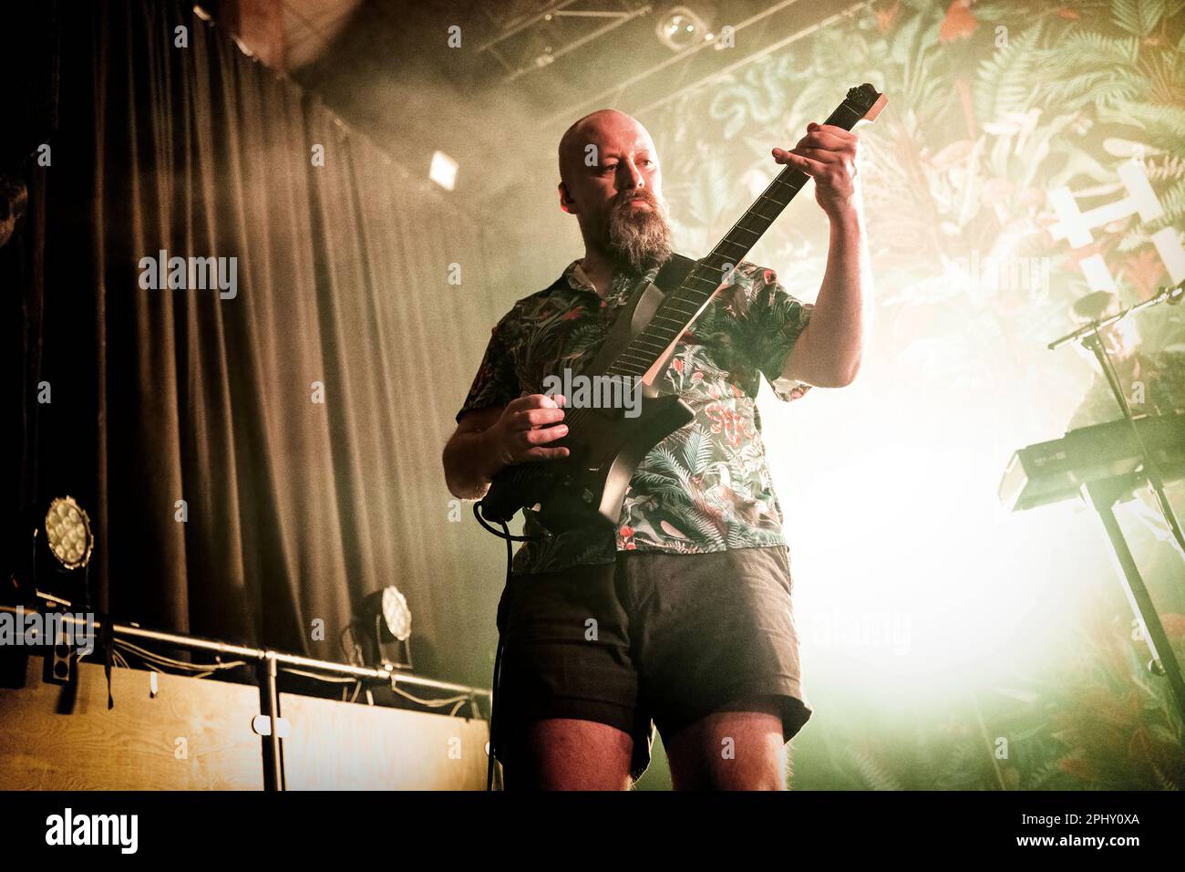 Oslo, Norway. 29th Mar, 2023. The British progressive metal band Haken ...