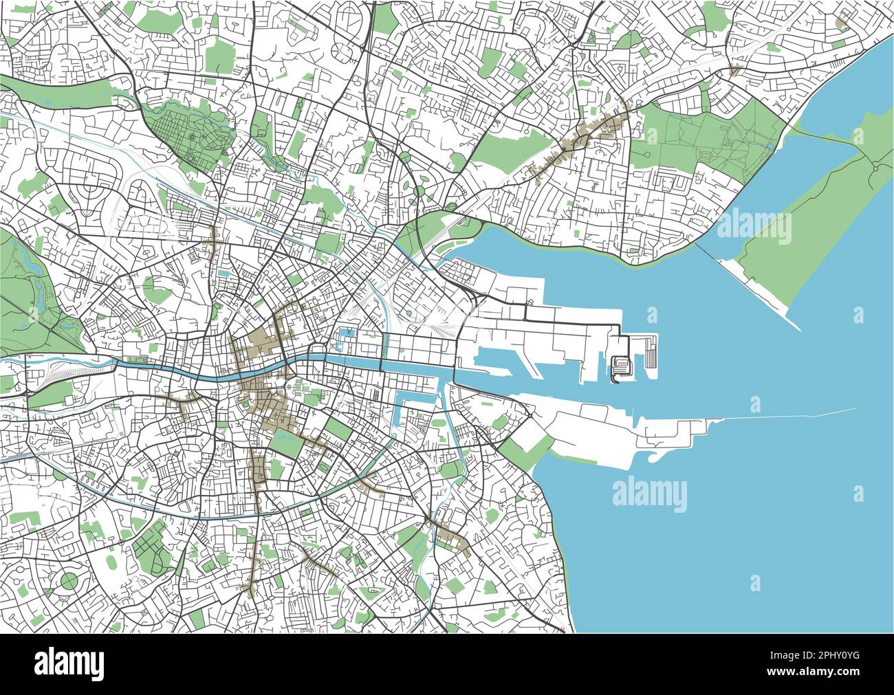 Dublin highway Stock Vector Images - Alamy