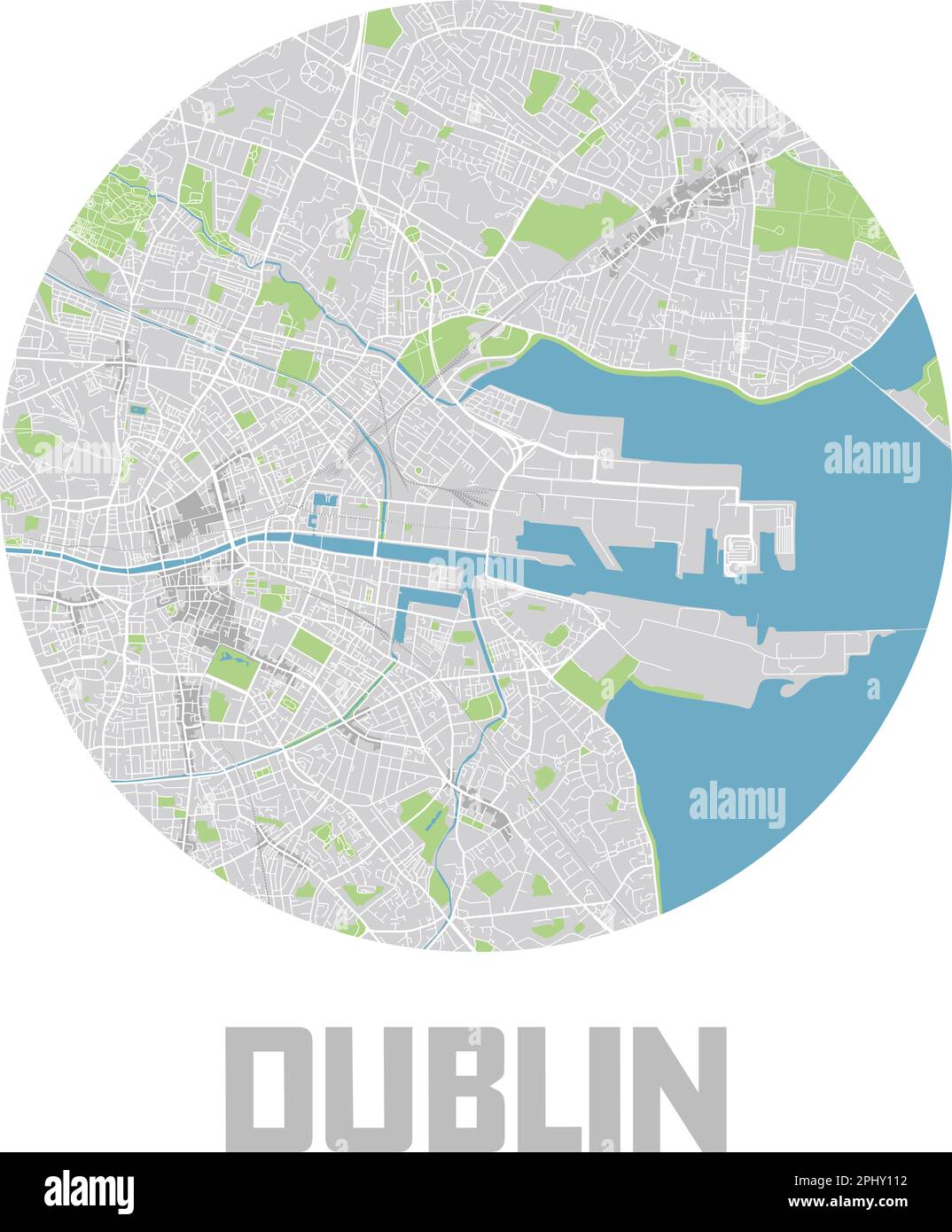 Dublin highway Stock Vector Images - Alamy