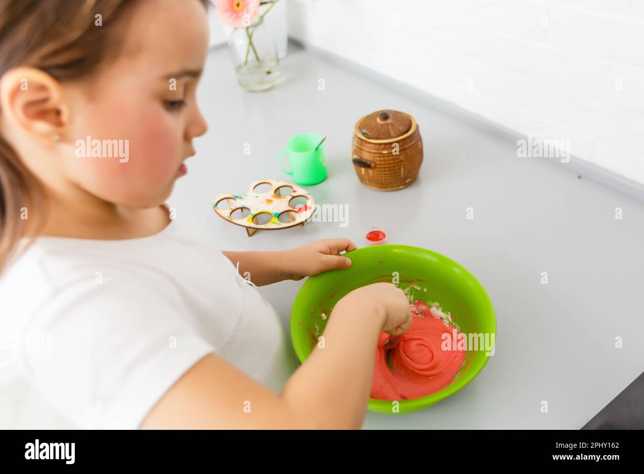 Cute little cook Stock Photo - Alamy