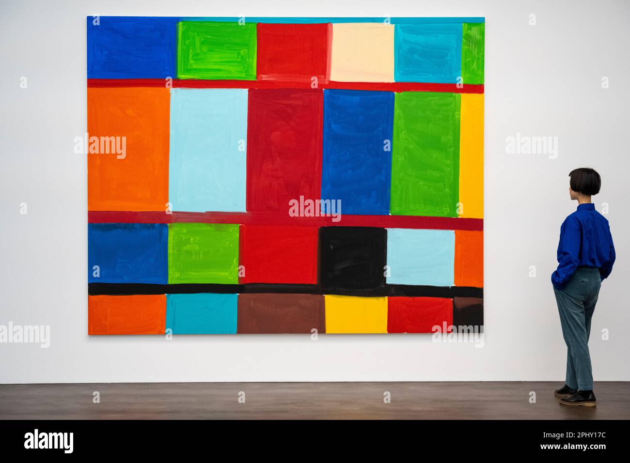 London, UK. 30 March 2023. A staff member views 'There Will Be Song ...