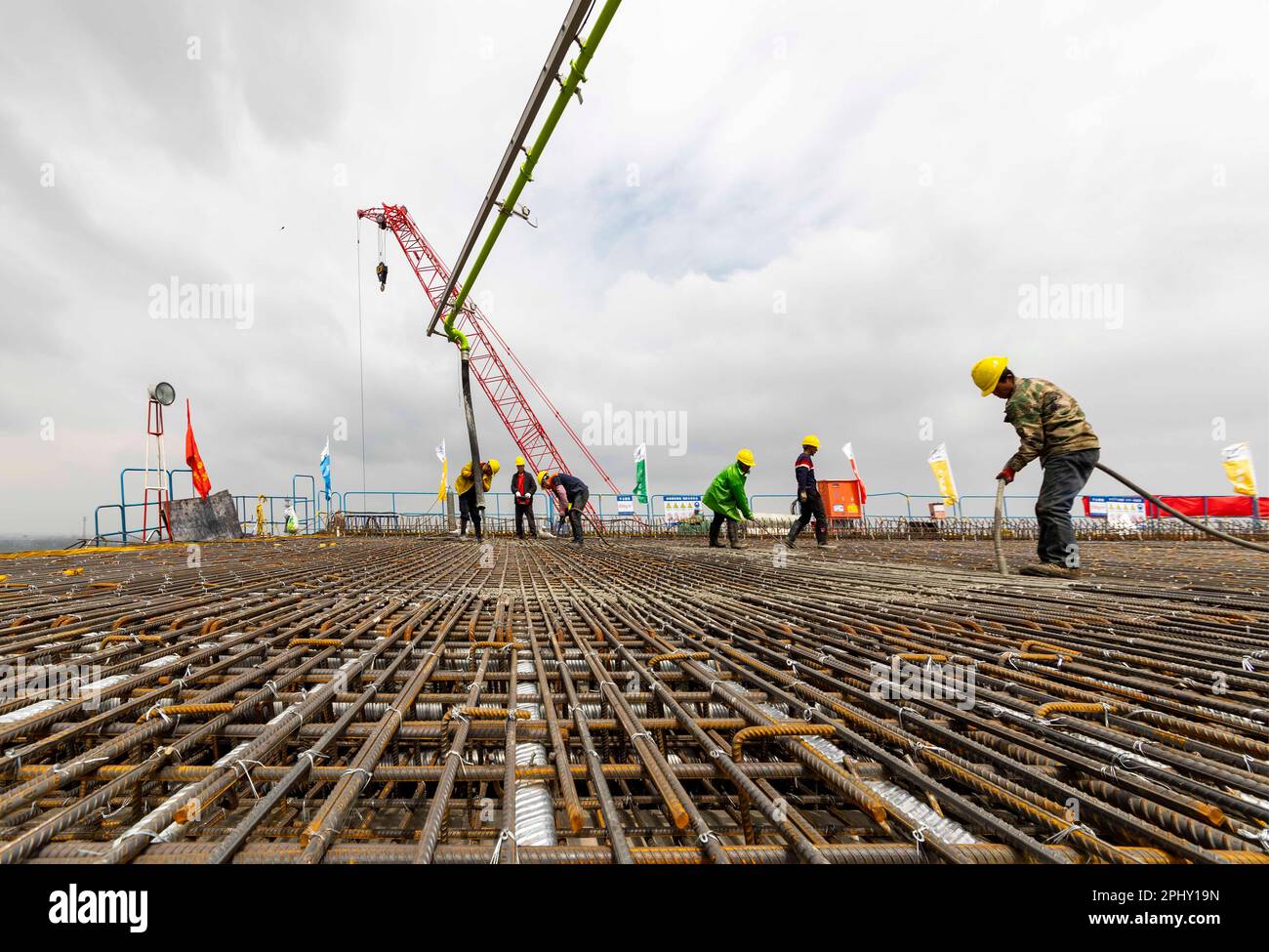 MAANSHAN, CHINA - MARCH 30, 2023 - Workers of the Second Aviation ...