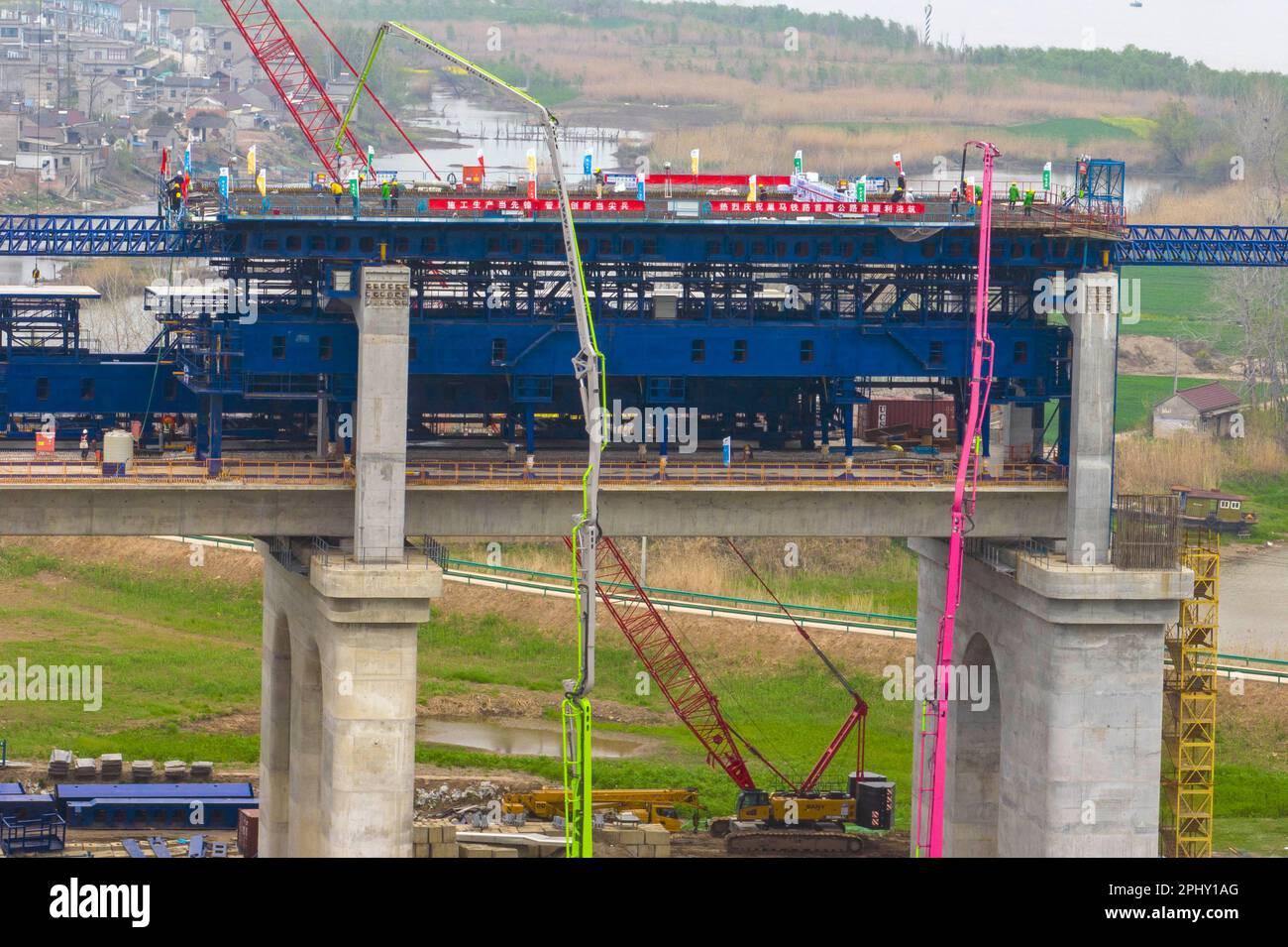 MAANSHAN, CHINA - MARCH 30, 2023 - Workers of the Second Aviation ...