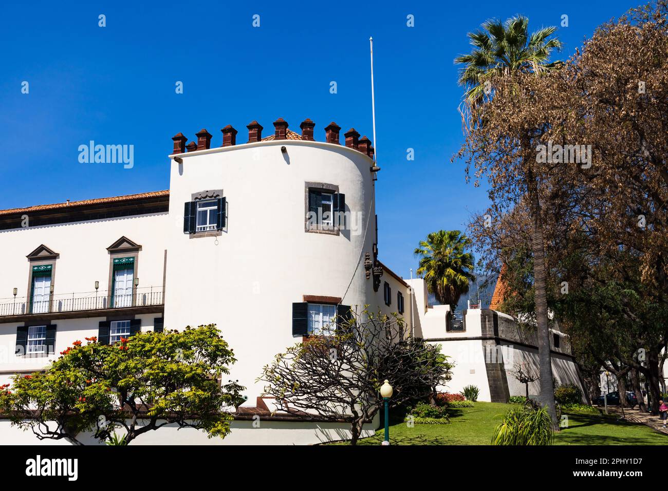 The fortress and palace, Palacio de Sao Lourenco, Funchal, Madeira ...