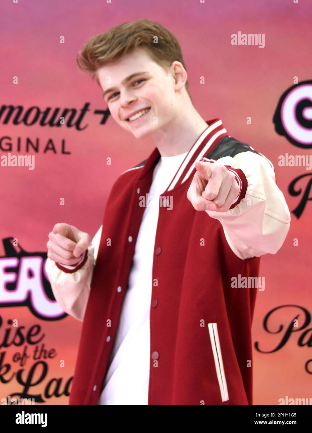 Los Angeles, California, USA. 29th March 2023 Merrick Hanna attends the ...