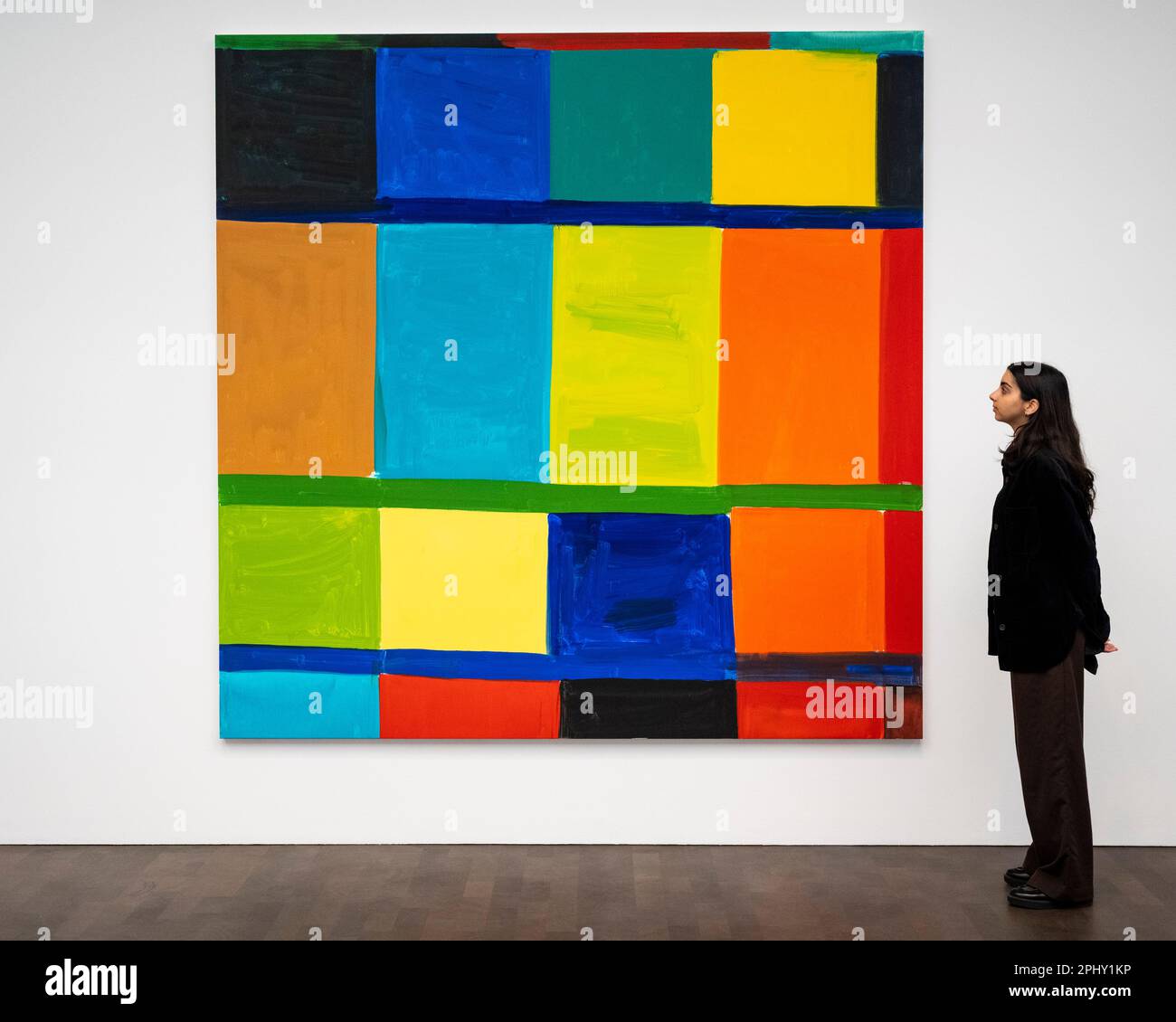 London, UK. 30 March 2023. A staff member views 'Conversations in the ...