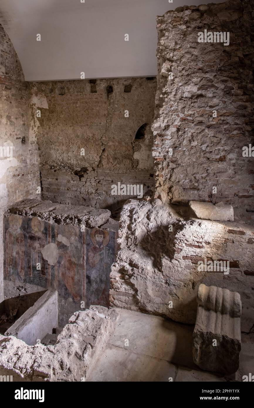 Complesso monumentale di San Pietro a Corte, Salerno, Campania Stock ...