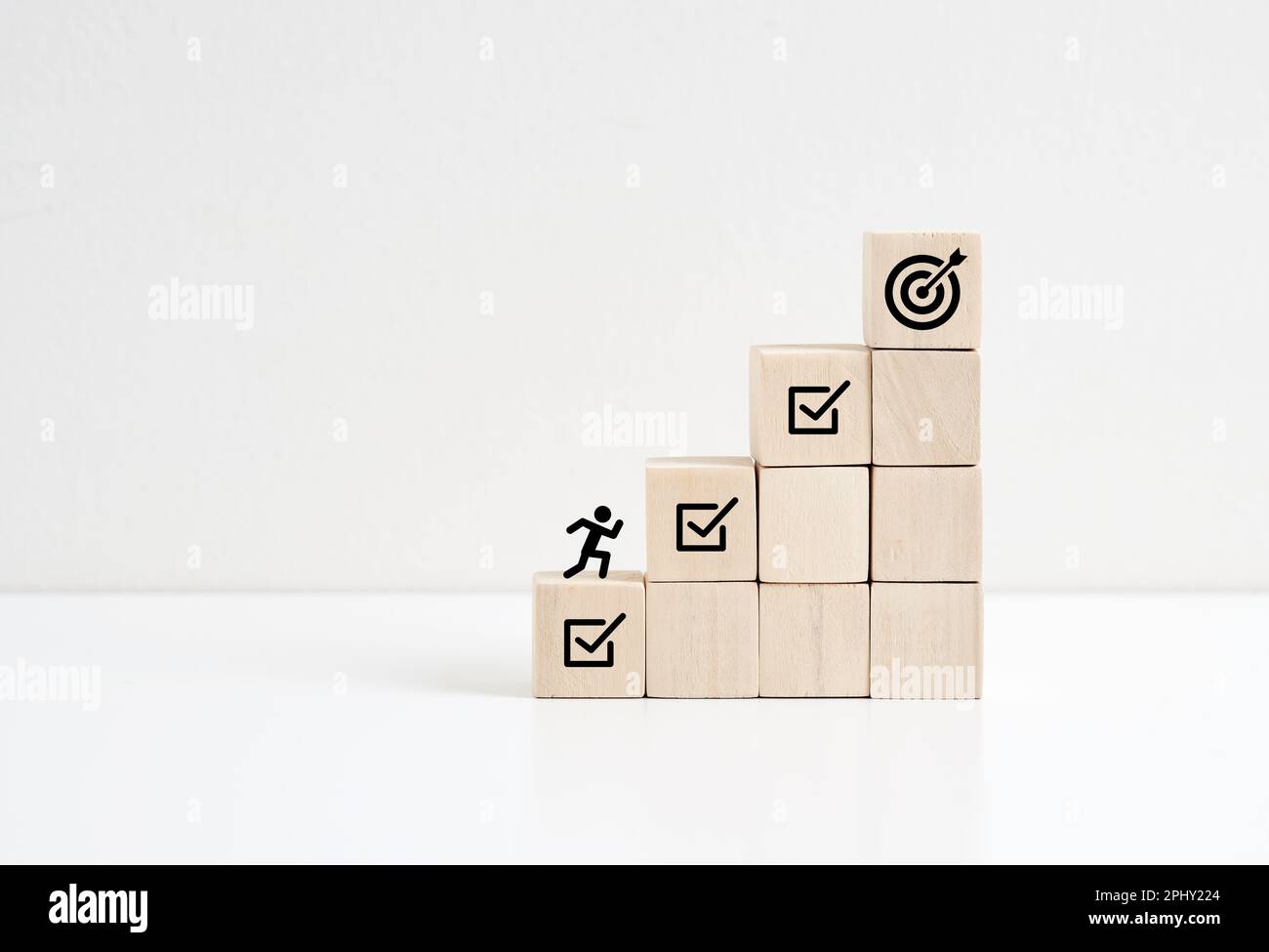 Necessary steps for goal achievement and business success. Project ...