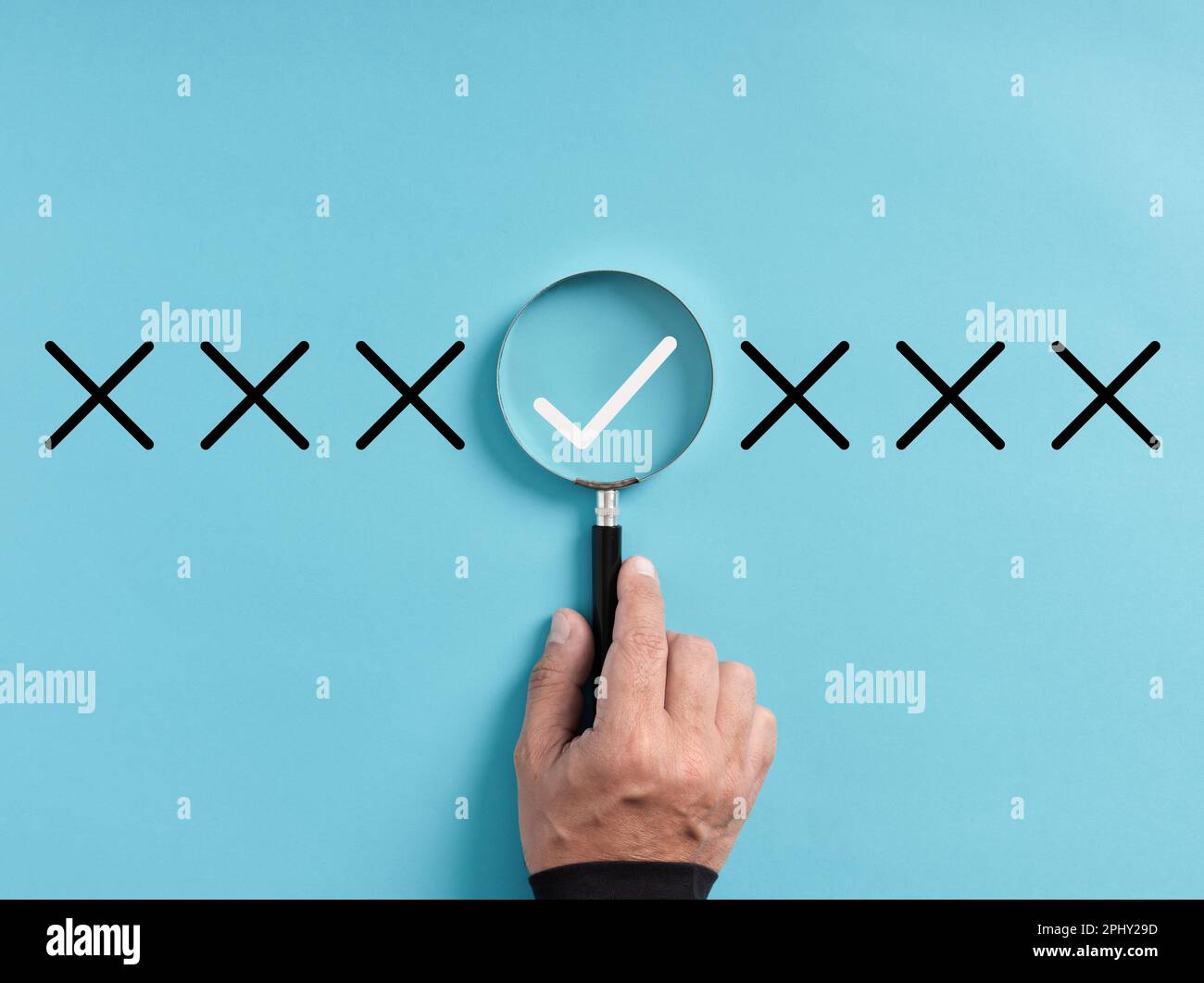 Checkmark cross symbol tick hi-res stock photography and images - Alamy