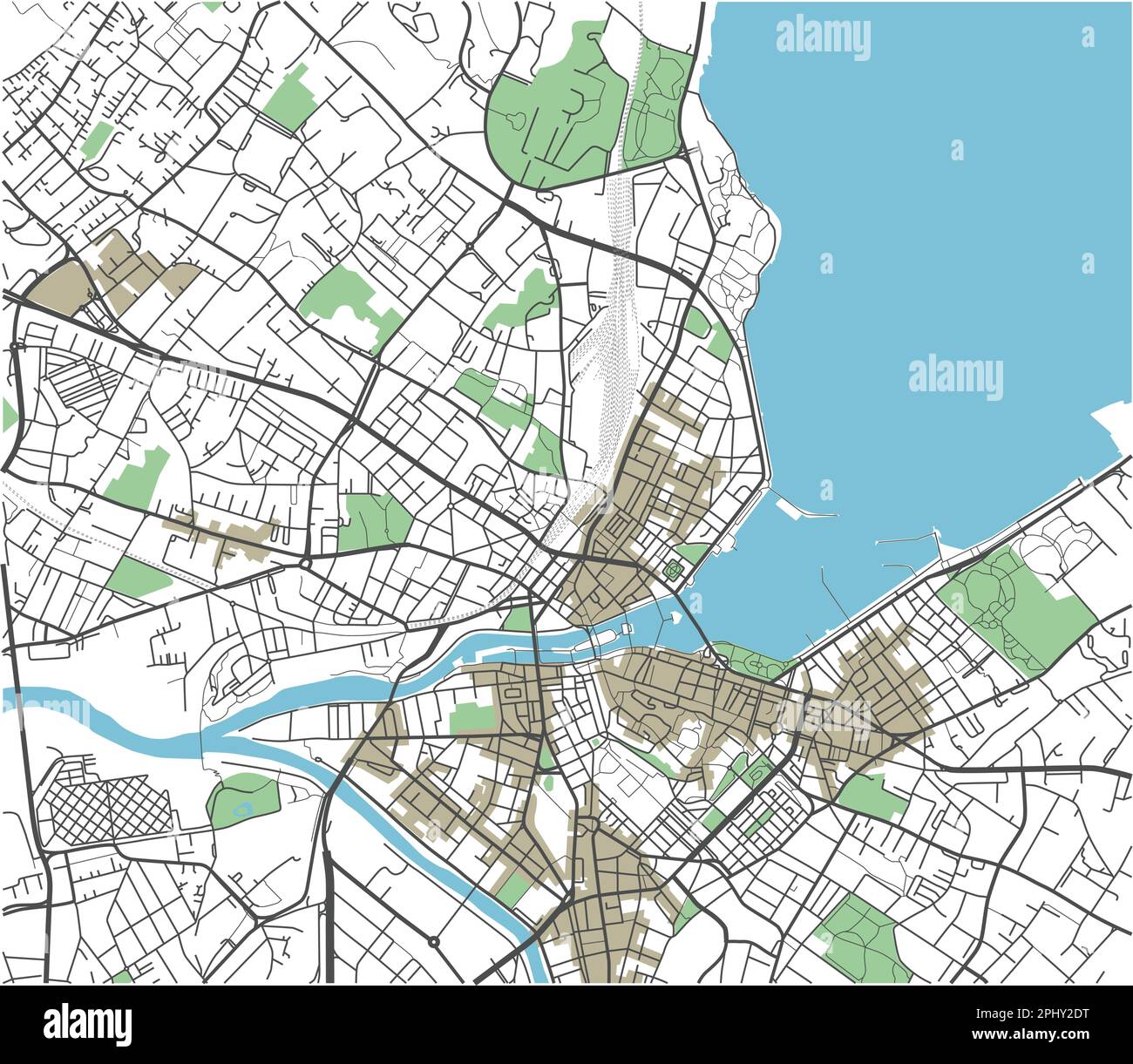 Colorful Geneva vector city map Stock Vector Image & Art - Alamy