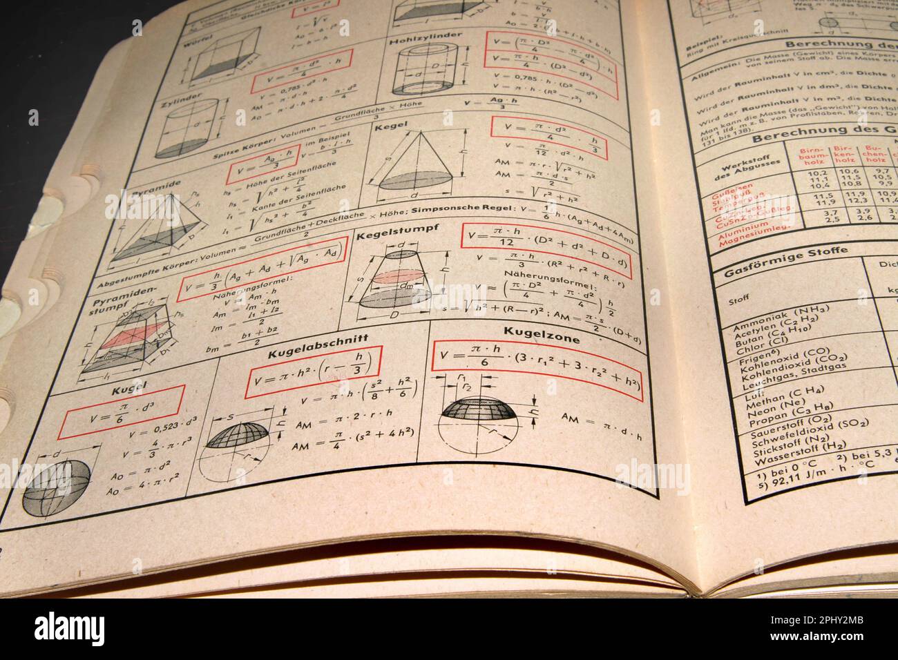 Open math book hi-res stock photography and images - Alamy