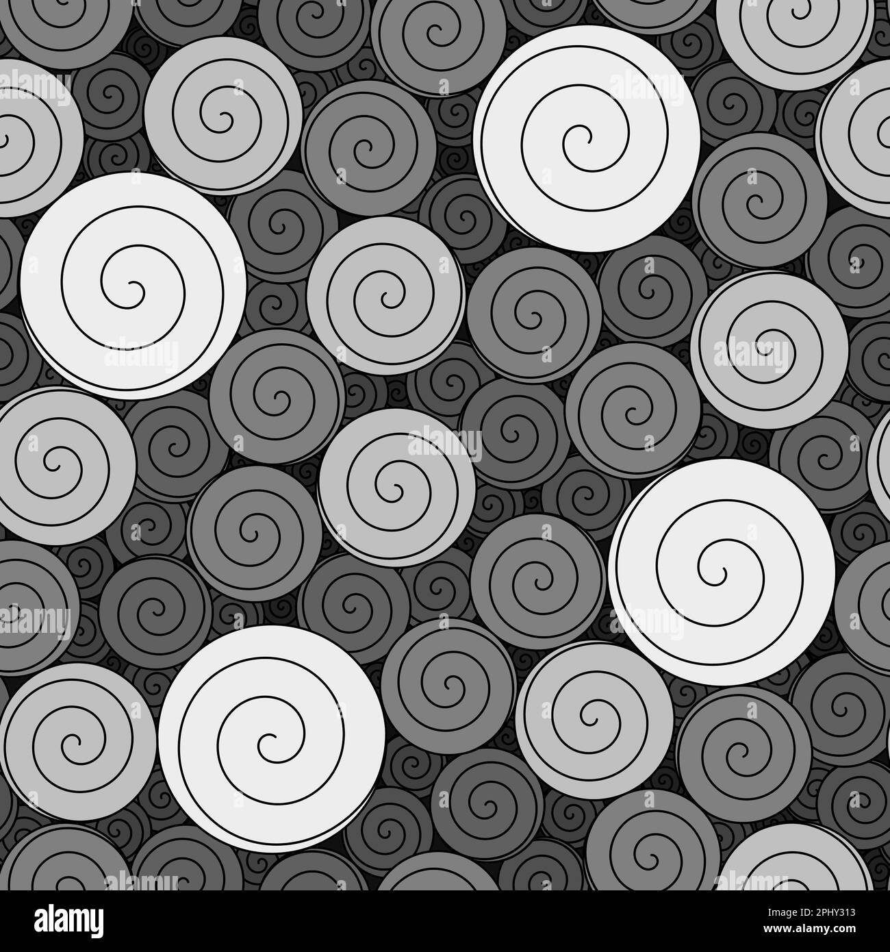 Round silhouette Black and White Stock Photos & Images - Alamy