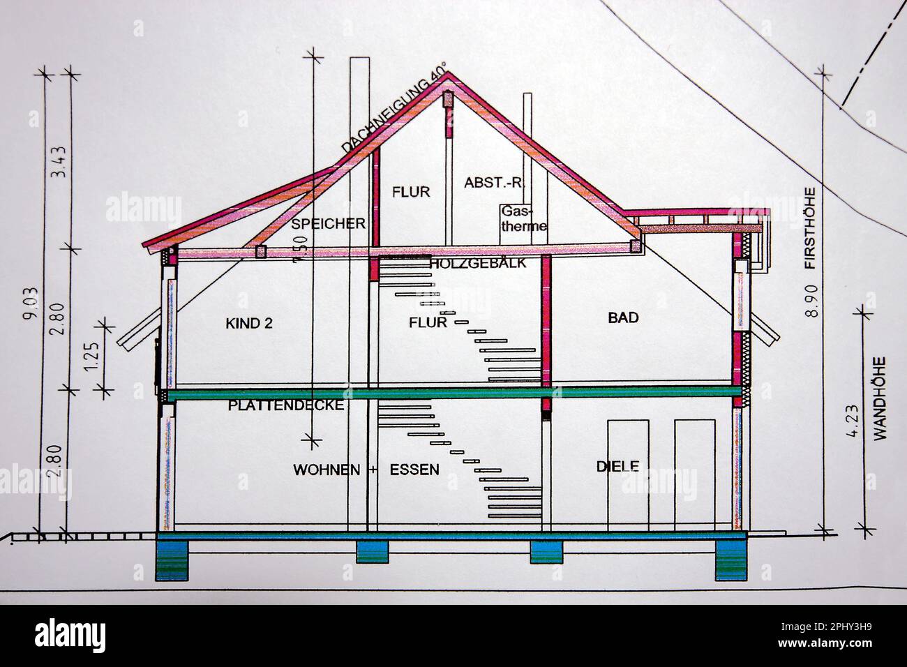 Horizontal format architectural drawing hi-res stock photography and ...
