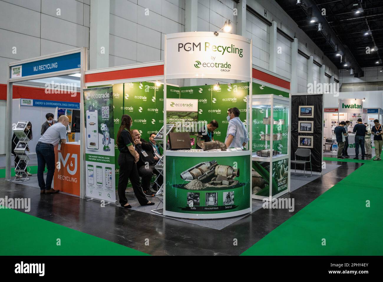 Bangkok, Thailand. 29th Mar, 2023. PGM Recycling is part of Ecotrade Group, an international ...