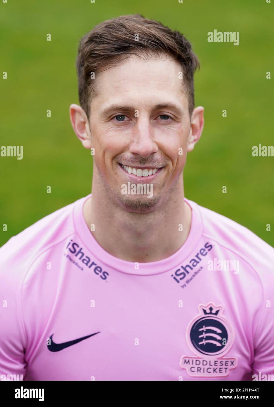 Middlesex's John Simpson during the media day at Lord's Cricket Ground ...