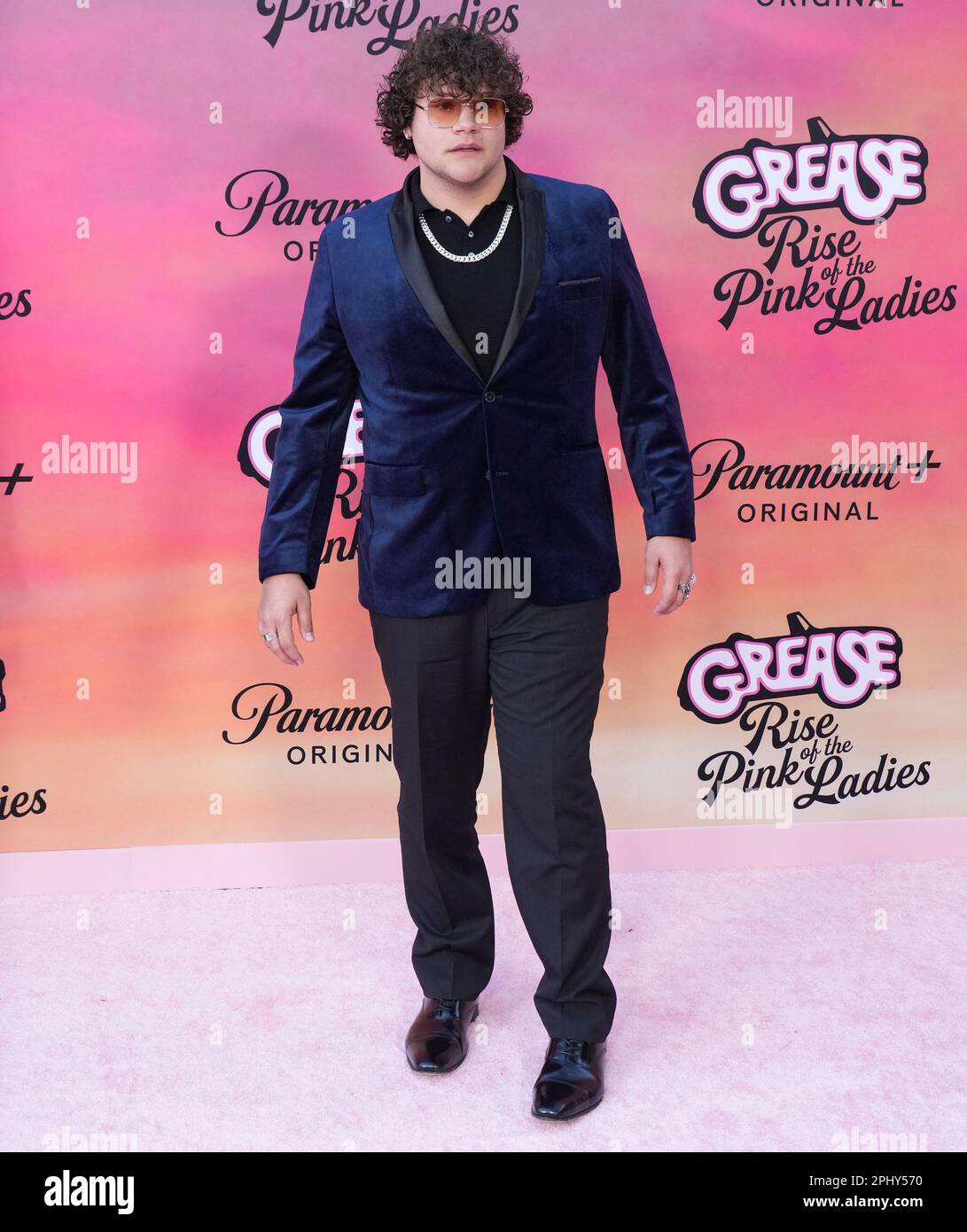 Los Angeles, USA. 29th Mar, 2023. Maximo Salas arrives at the Paramount ...