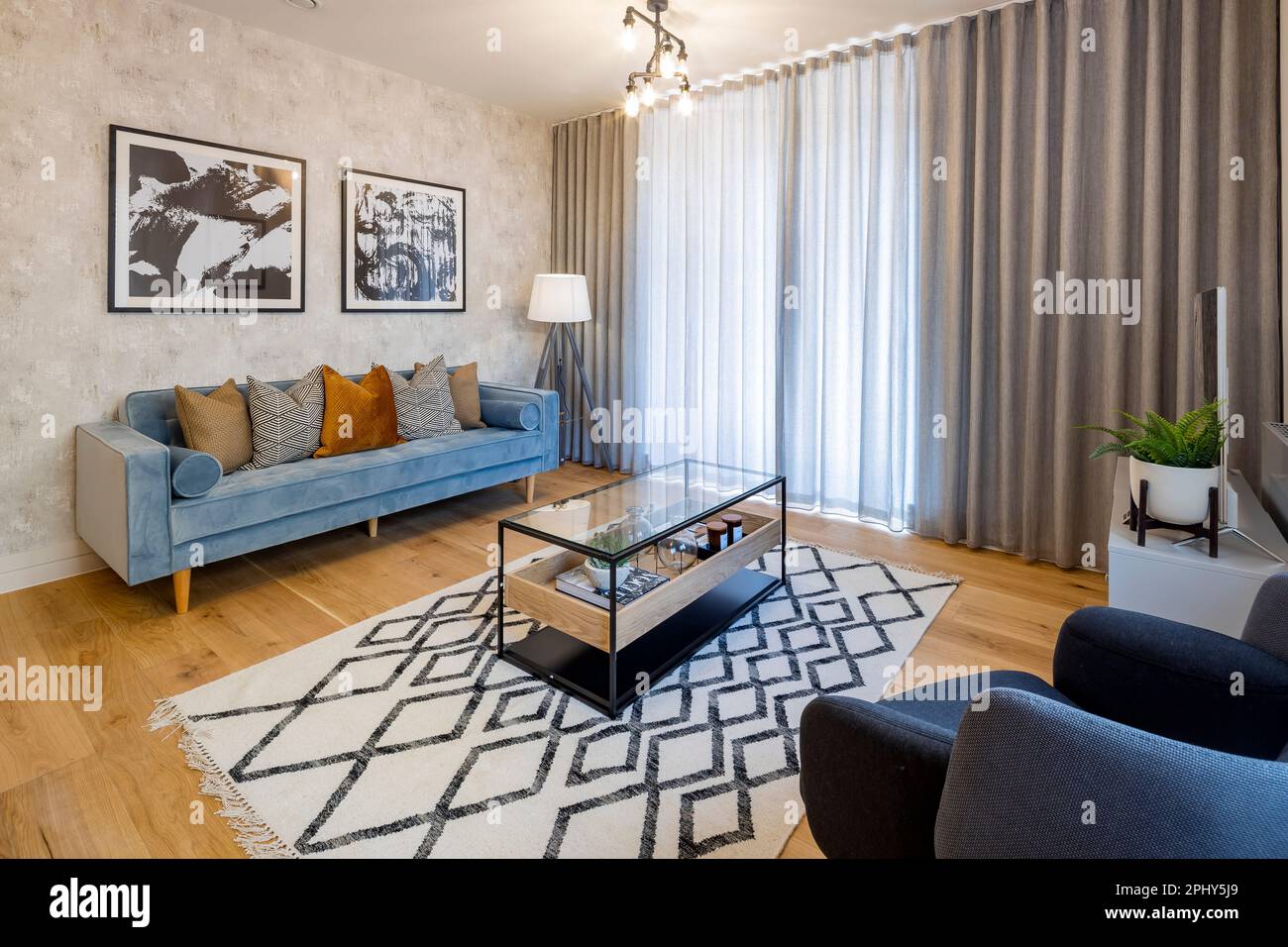 Living Room Interior Photography, Interior Design Stock Photo - Alamy