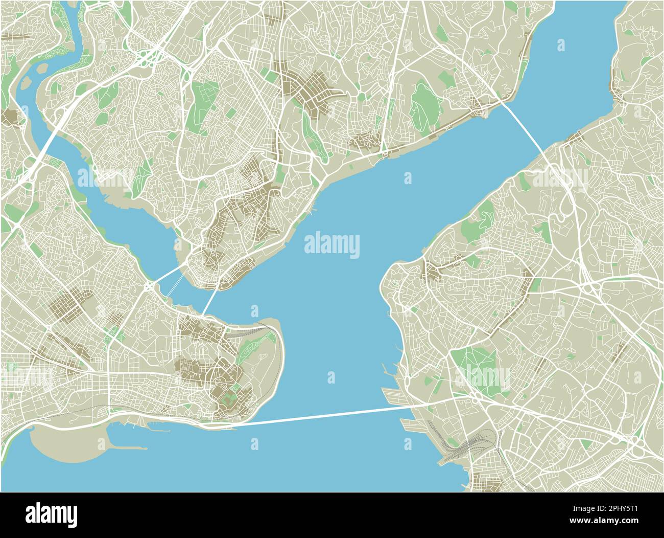 Map of istanbul hi-res stock photography and images - Alamy
