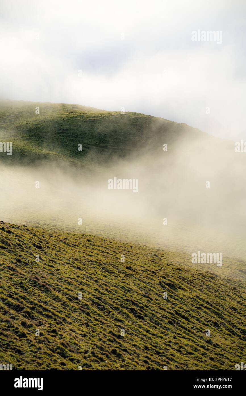 Landscape shrouded in mist hi-res stock photography and images - Alamy