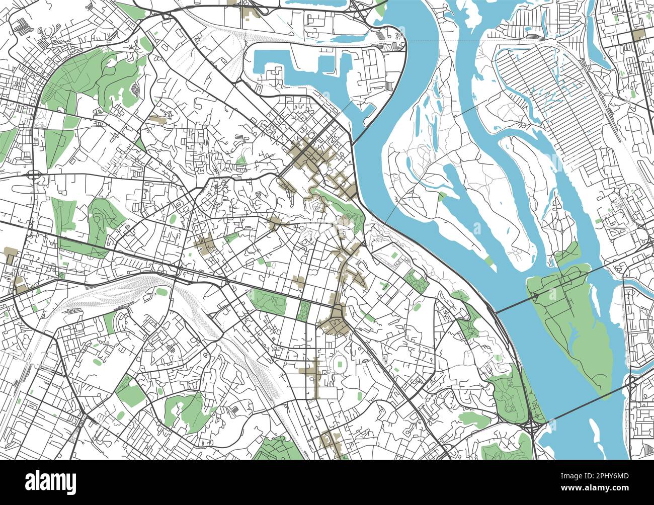 Dnipro map hi-res stock photography and images - Alamy