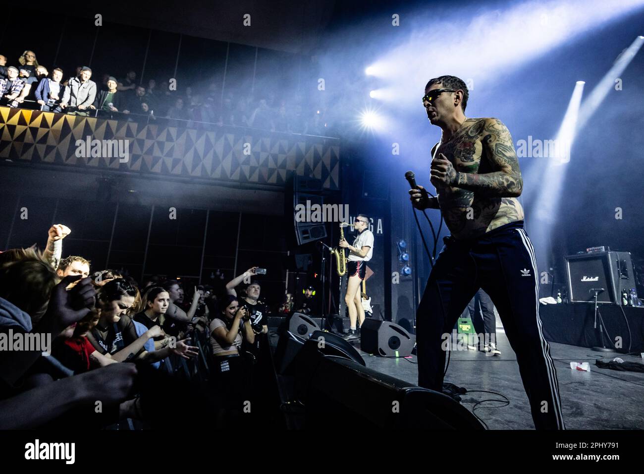 Copenhagen, Denmark. 29th Mar, 2023. The Swedish punk band Viagra Boys ...