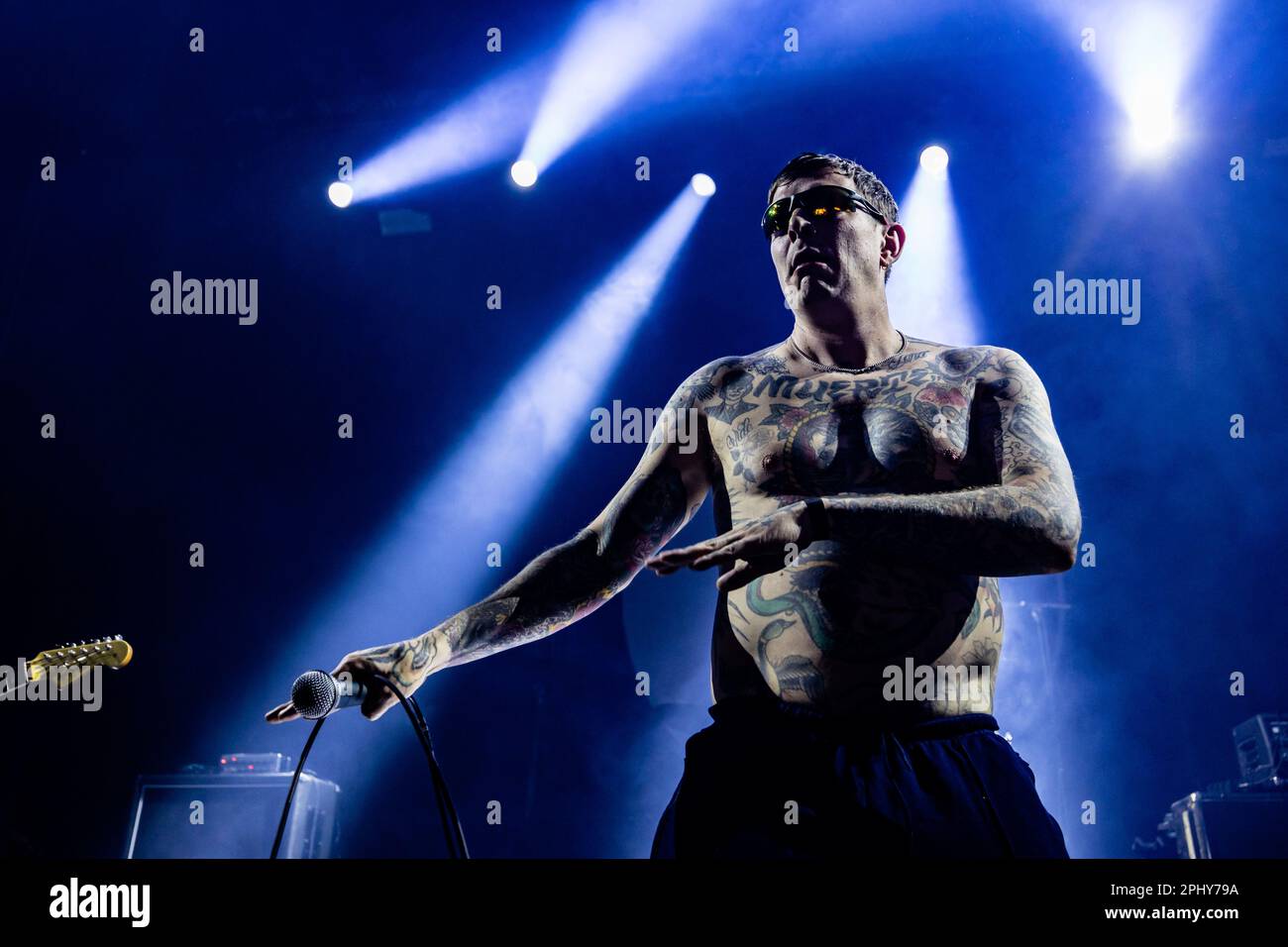 Copenhagen, Denmark. 29th Mar, 2023. The Swedish punk band Viagra Boys ...